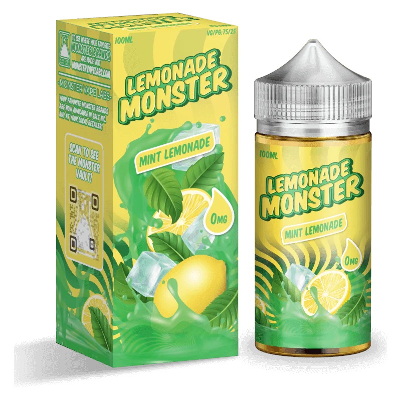 Lemonade MONSTER Synthetic - Mint Lemonade 100mL, lemonade monster